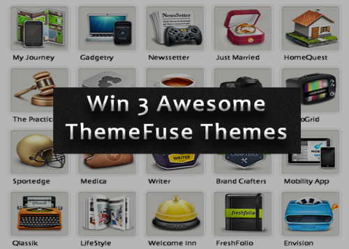 Giveaway: Win one of 3 premium WordPressThemes from ThemeFuse